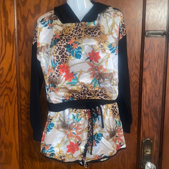 Symphony | Shorts | 2piece Leopard Top And Short Set | Poshmark